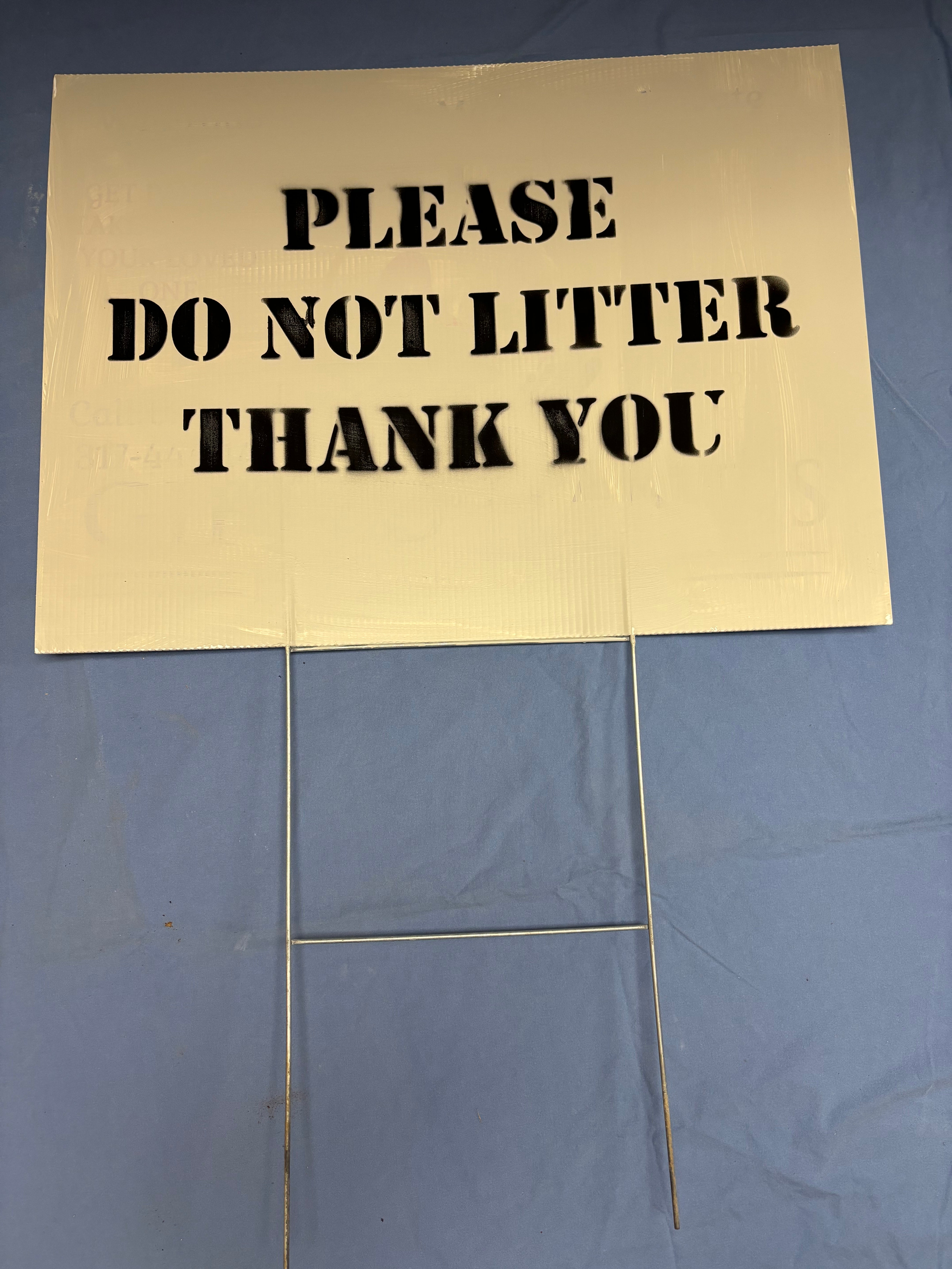 Do Not Litter Sign | Litter Solutions Inc.